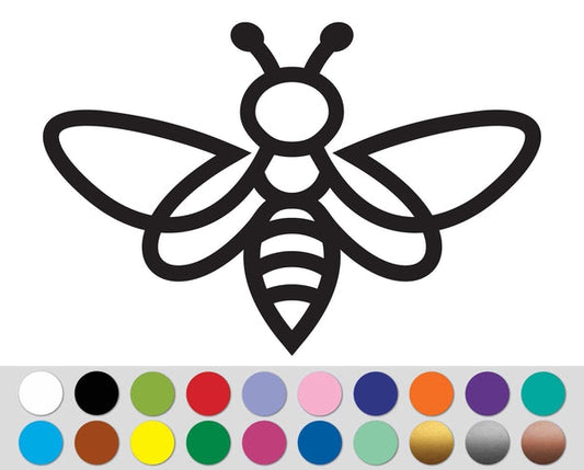 Bee Honey Insect Animal bumper sticker decal